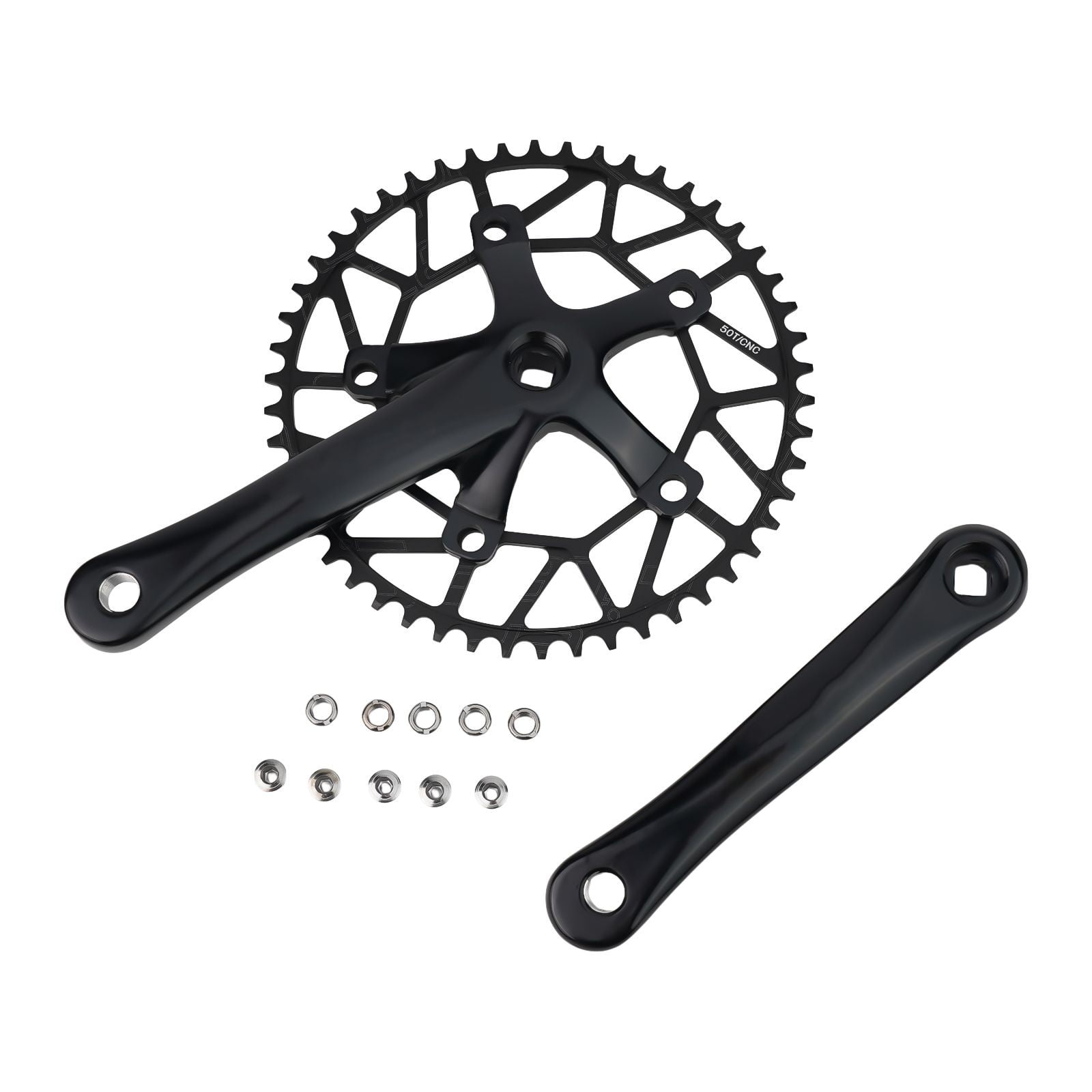 Litepro Ultralight Hollow 130Bcd 50-58T Crankset Chainring Bicycle ...