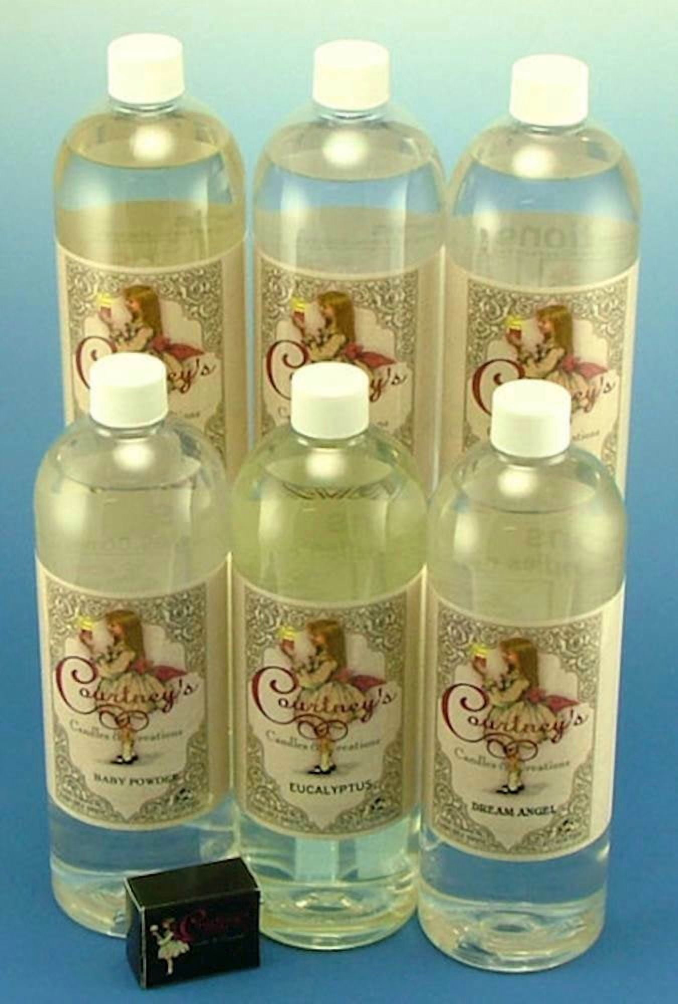 Liter Gift Pack Fragrance Lamp Oil and Free Wick - NATURAL FAVORTIES ...
