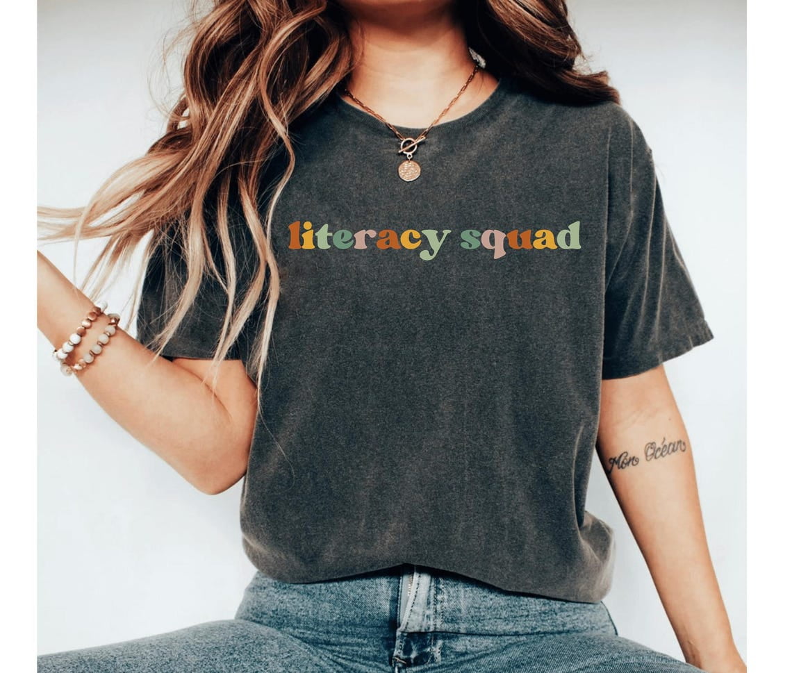 Literacy Squad Shirt, Theatre Shirt, Literacy Specialist, Literacy ...