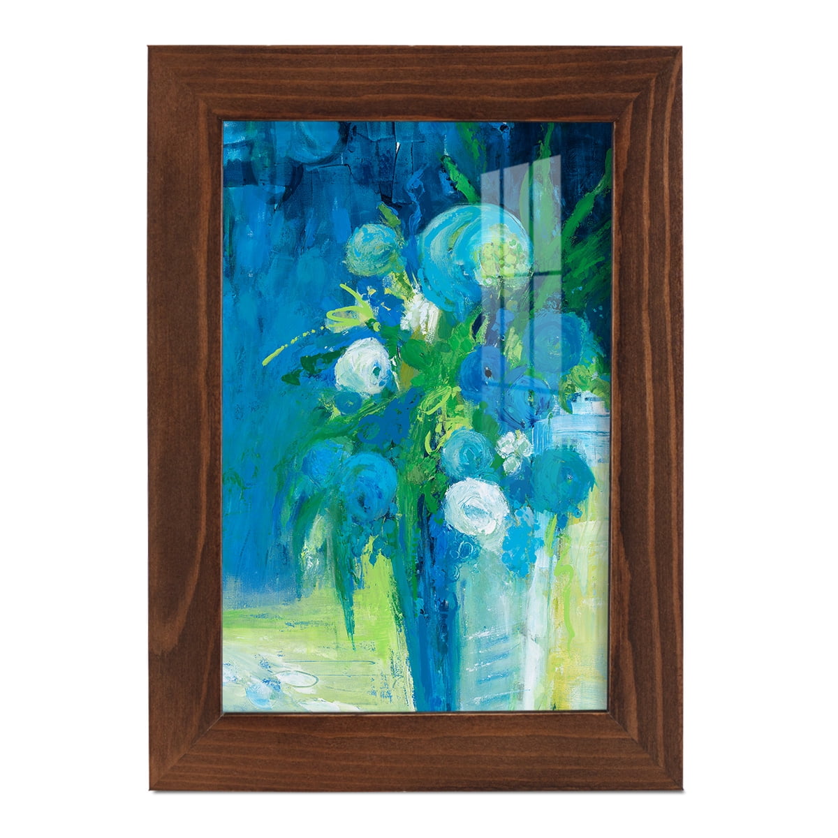 Literal Imaginings -Framed Print w/glass-Chestnut - Walmart.com