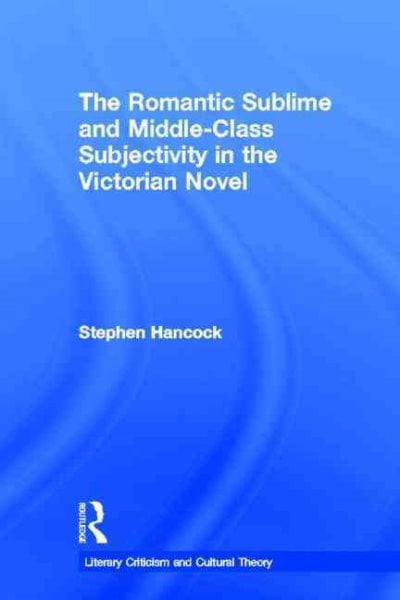 Pre-Owned Literary Criticism and Cultural Theory The Romantic Sublime ...