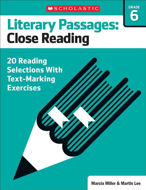 Literary Passages: Close Reading: Literary Passages: Close Reading ...
