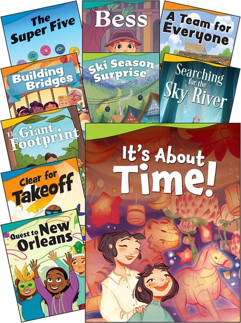 Teacher Created Materials Literary Text Grade 3 Readers Set 1 10-Book ...