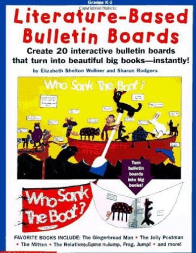 Pre-Owned Literature-Based Bulletin Boards: Create Interactive Bulletin ...