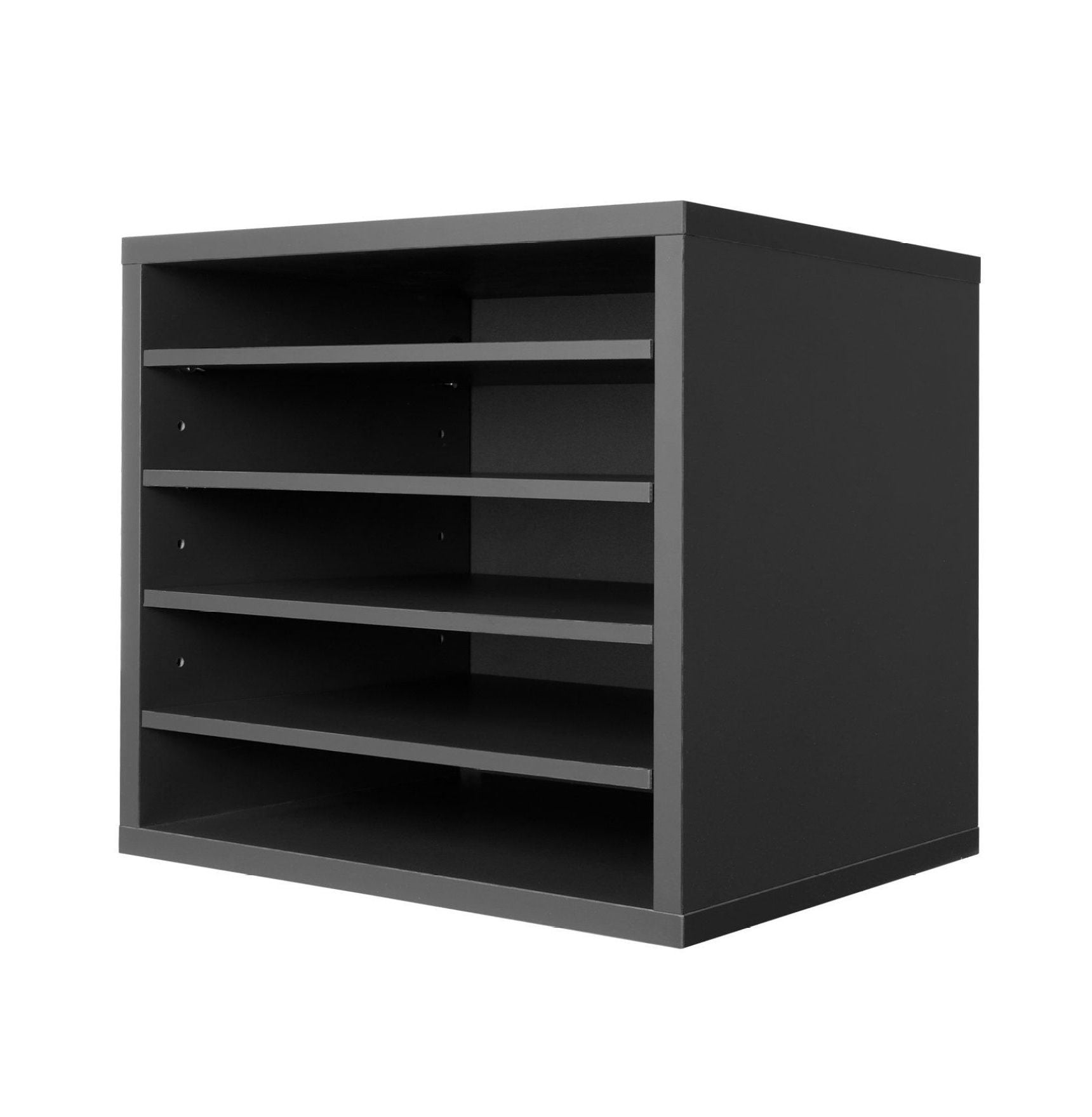 Literature Organizer, 5 Compartments Office Mailbox with Adjustable ...