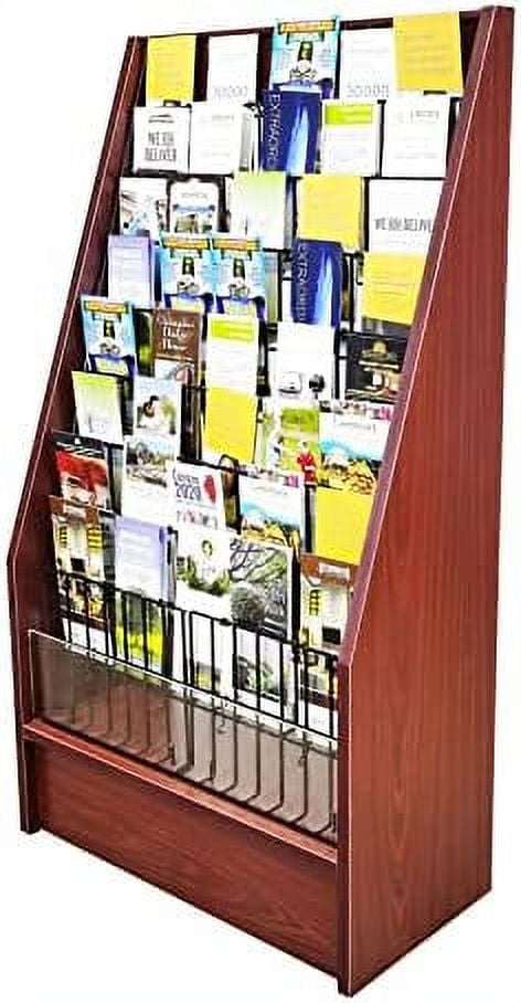 Literature Rack Brochure Holder Leaflet Coupon Stand Greeting Card Rack ...
