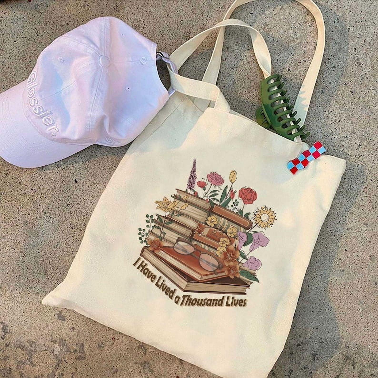 Literature Tote Bag for Bibliophiles I Have Lived a Thousand Lives ...