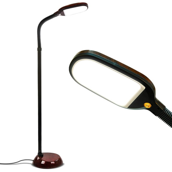 Litespan - Bright Floor Reading Lamp for Over Chair Crafts and Reading ...