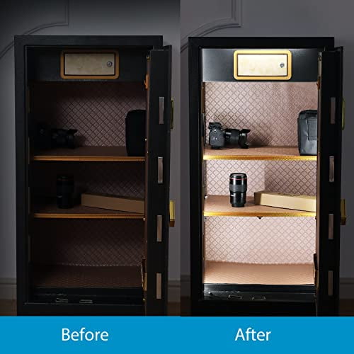 Litever LED Safe Lighting Kit. Door Control Activated. 6 pcs Slim 12 ...