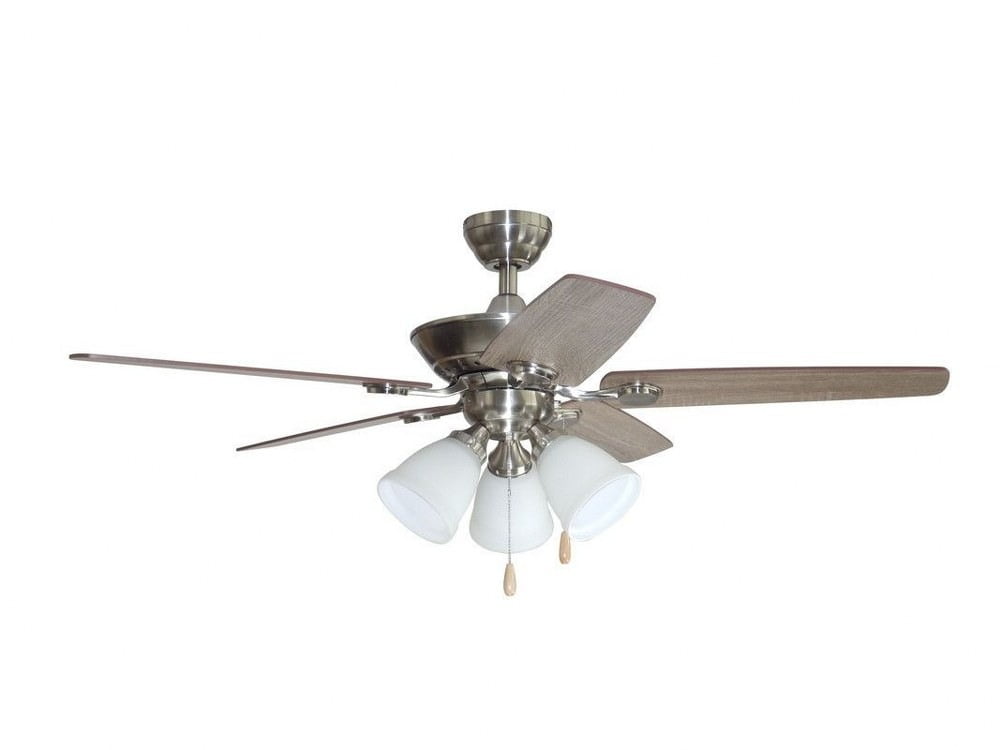 Litex - Duhamel - 5 Blade Ceiling Fan with Light Kit-19 Inches Tall and ...