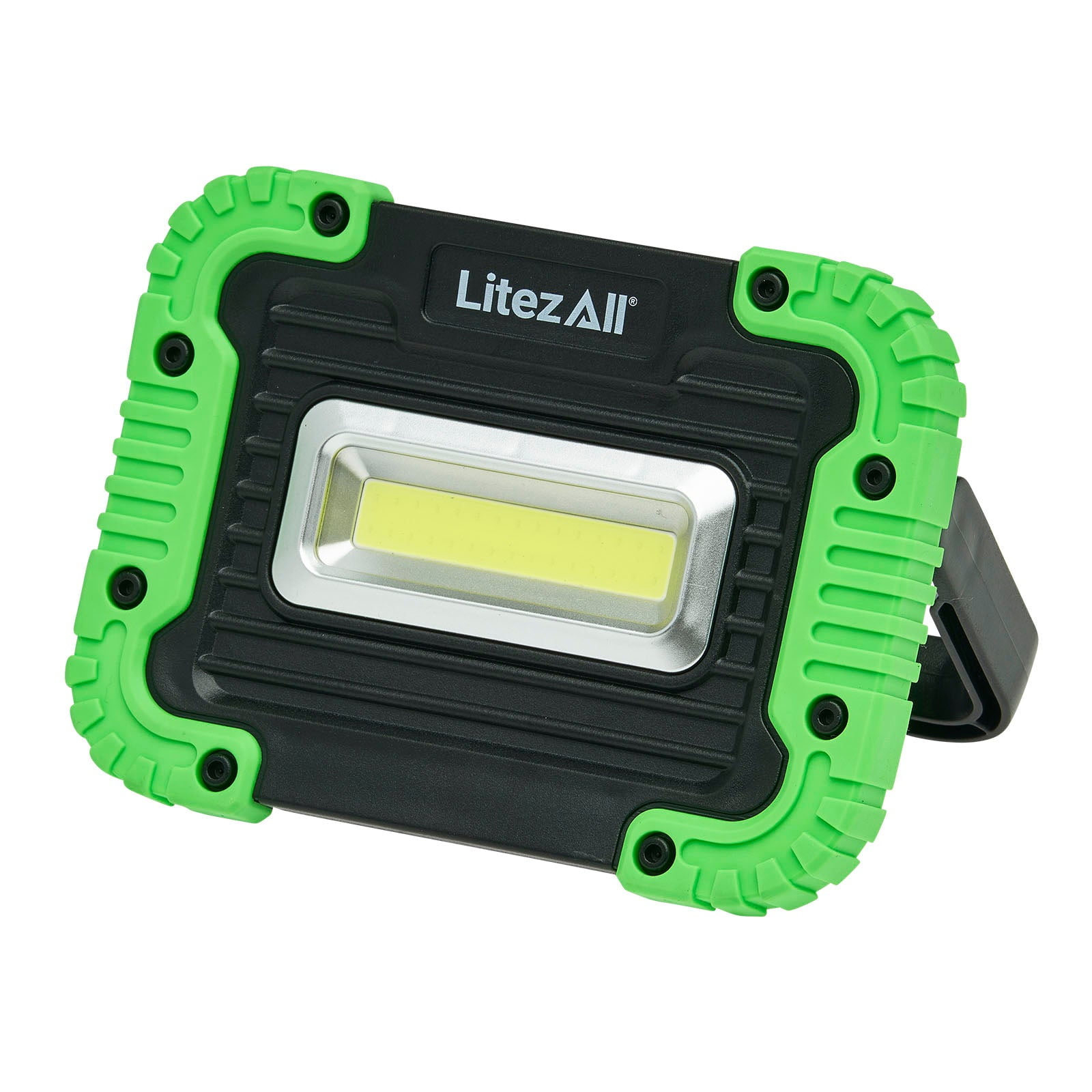 LitezAll LED Small Super Bright Utility 1000 Lumen Compact Kickstand ...