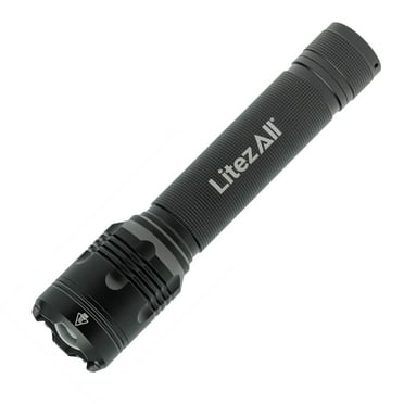 Kodiak 1-mile Beam Rechargeable Tactical Flashlight COB LED 1000 Lumens ...