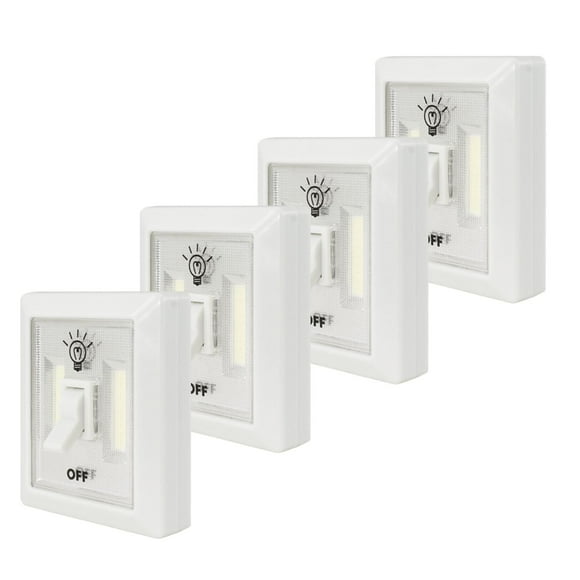 Wireless Light Switches and Dimmers for Home Improvement in White
