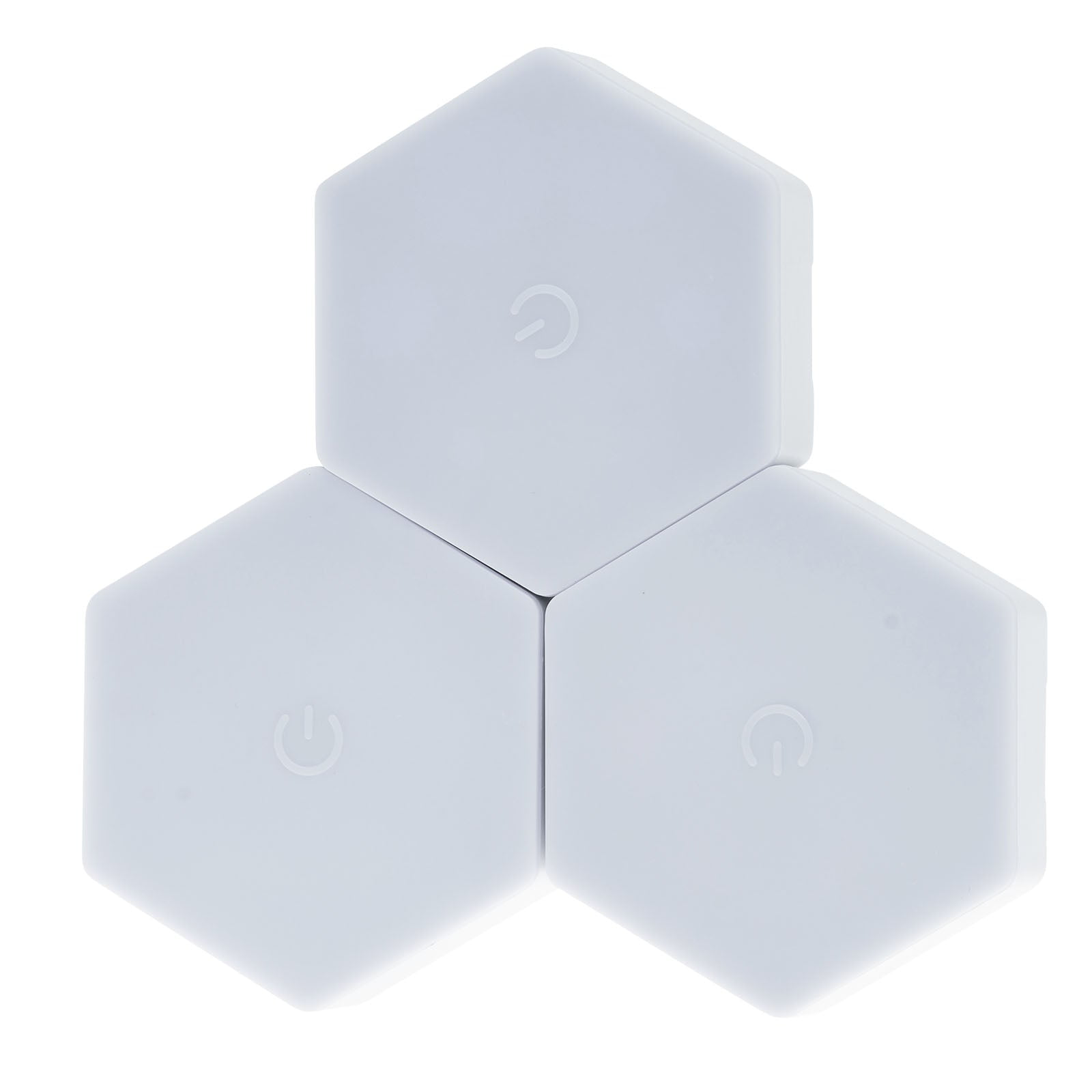 LitezAll Wireless Hexagon Lights with Remote Control 3 Pack - Walmart.com