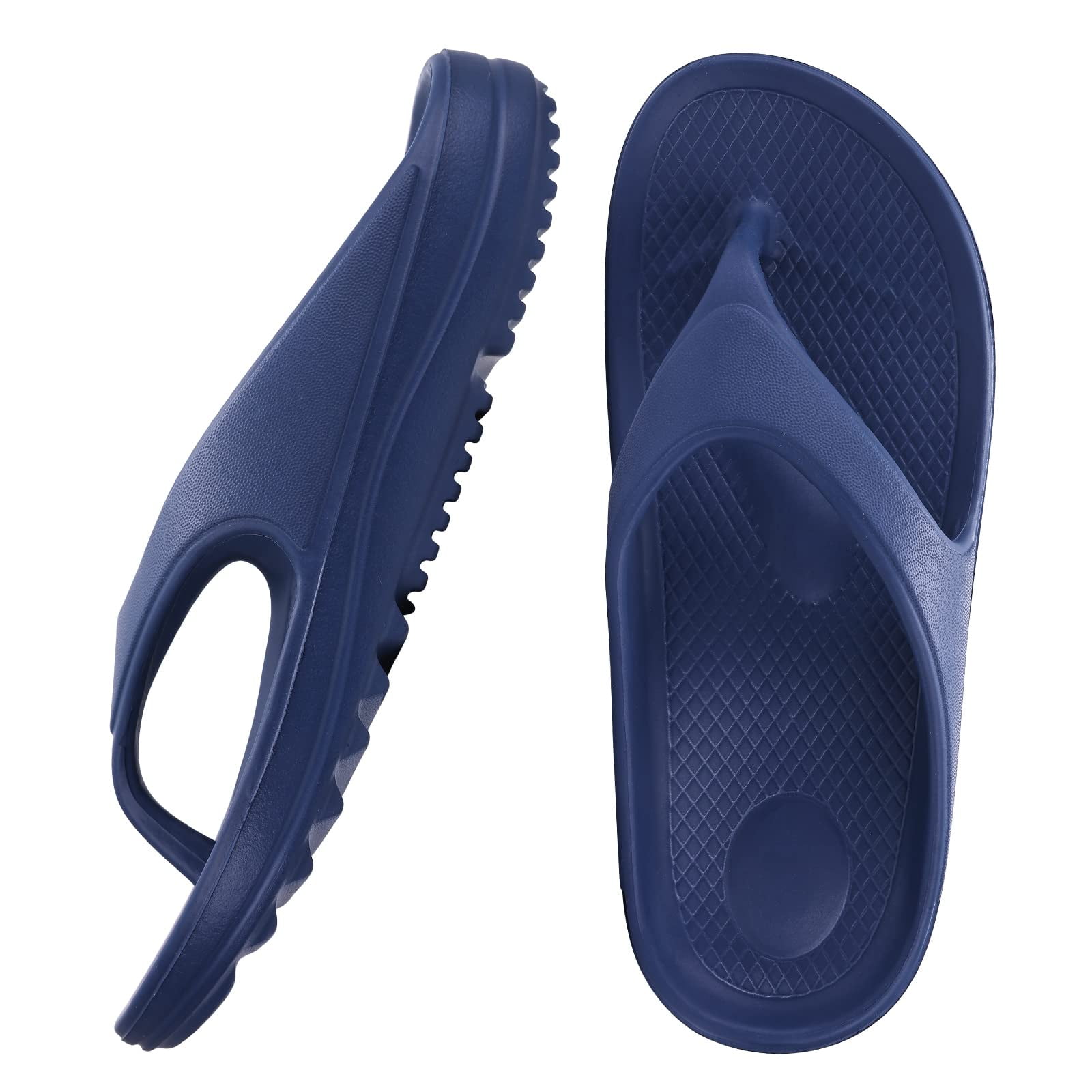 Litfun Women's Orthopedic Flip Flops, Recovery Thong Sandals, Beach ...