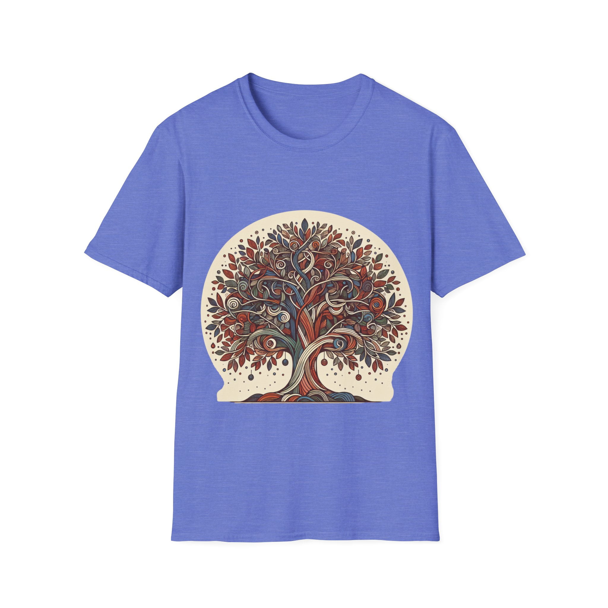Litha-Inspired T-Shirt with Beautiful Oak Tree Design - 4 Color Options ...