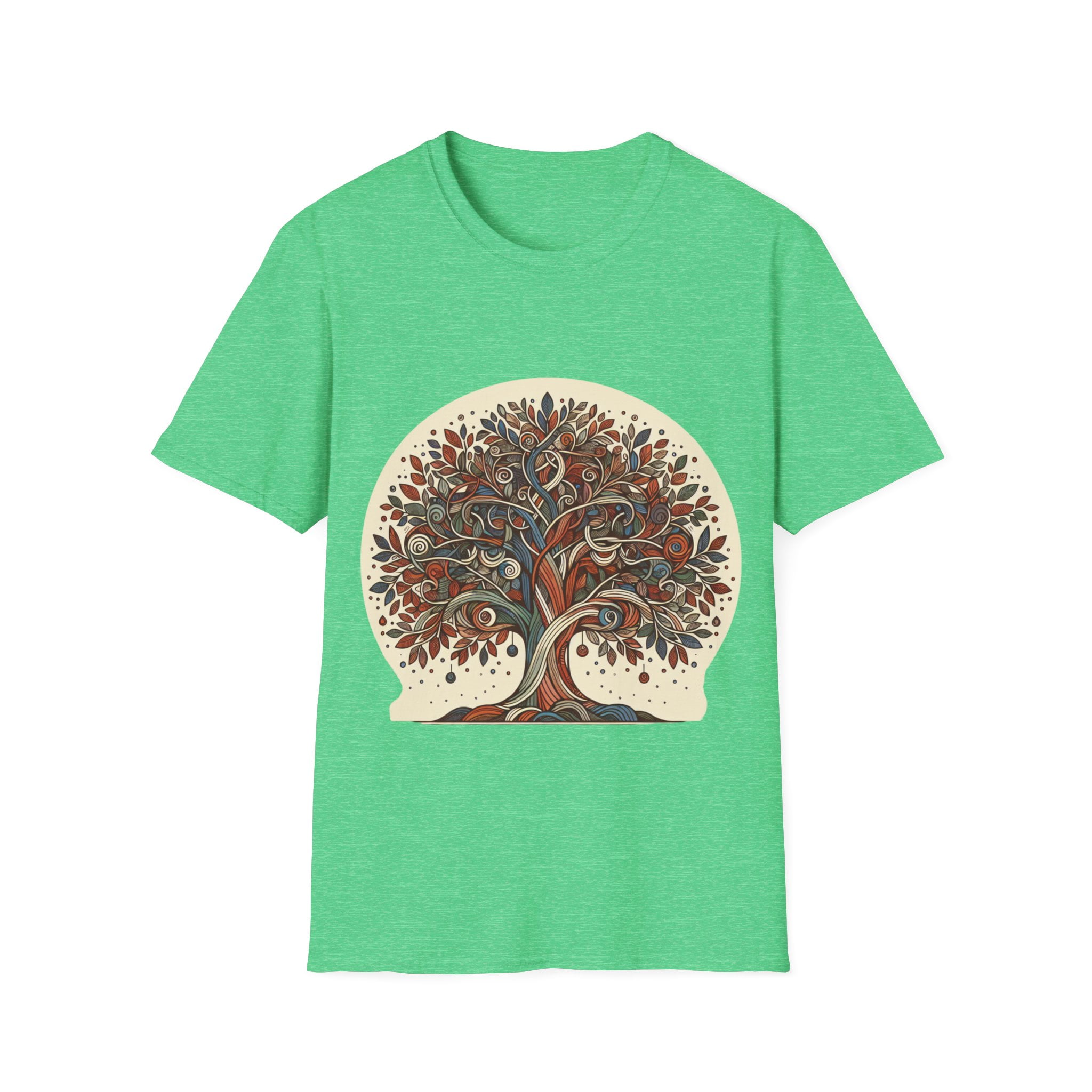 Litha-Inspired T-Shirt with Beautiful Oak Tree Design - 4 Color Options ...