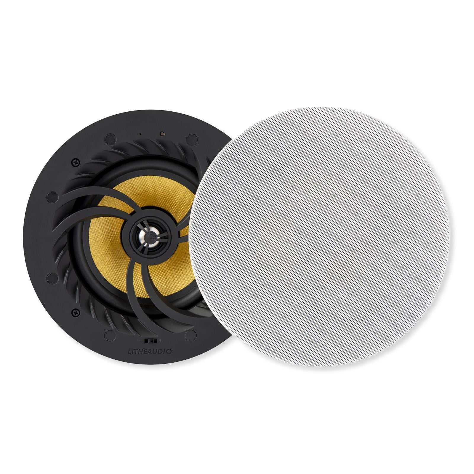 Lithe Audio 06501 Pro Series Wi-Fi & Bluetooth IP44 Bathroom Ceiling ...