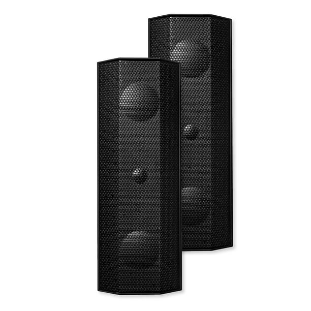 Lithe Audio 06810W IO1 Wi-Fi Speaker, WISA, Pair, Black - Walmart ...