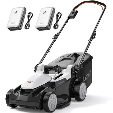 12000R/min Cordless Foldable Lithium Mower W/ Wheels 200W Green Mini ...