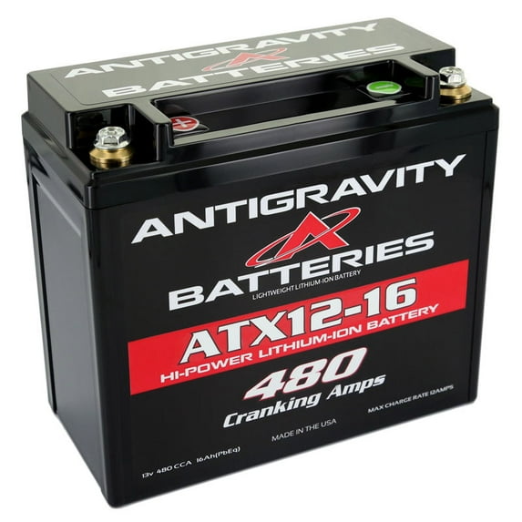 ANTIGRAVITY BATTERIES AG-YTX12-16-R Batteries Lithium Battery 480CCA ...