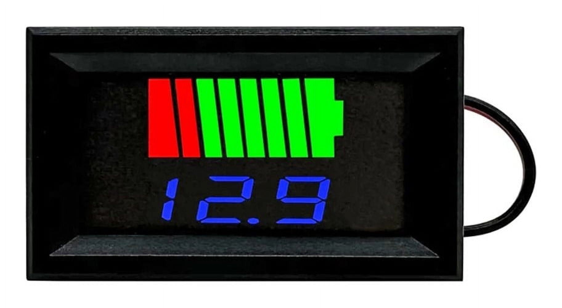 Lithium Battery Capacity Meter Battery Charge Level - Walmart Business ...