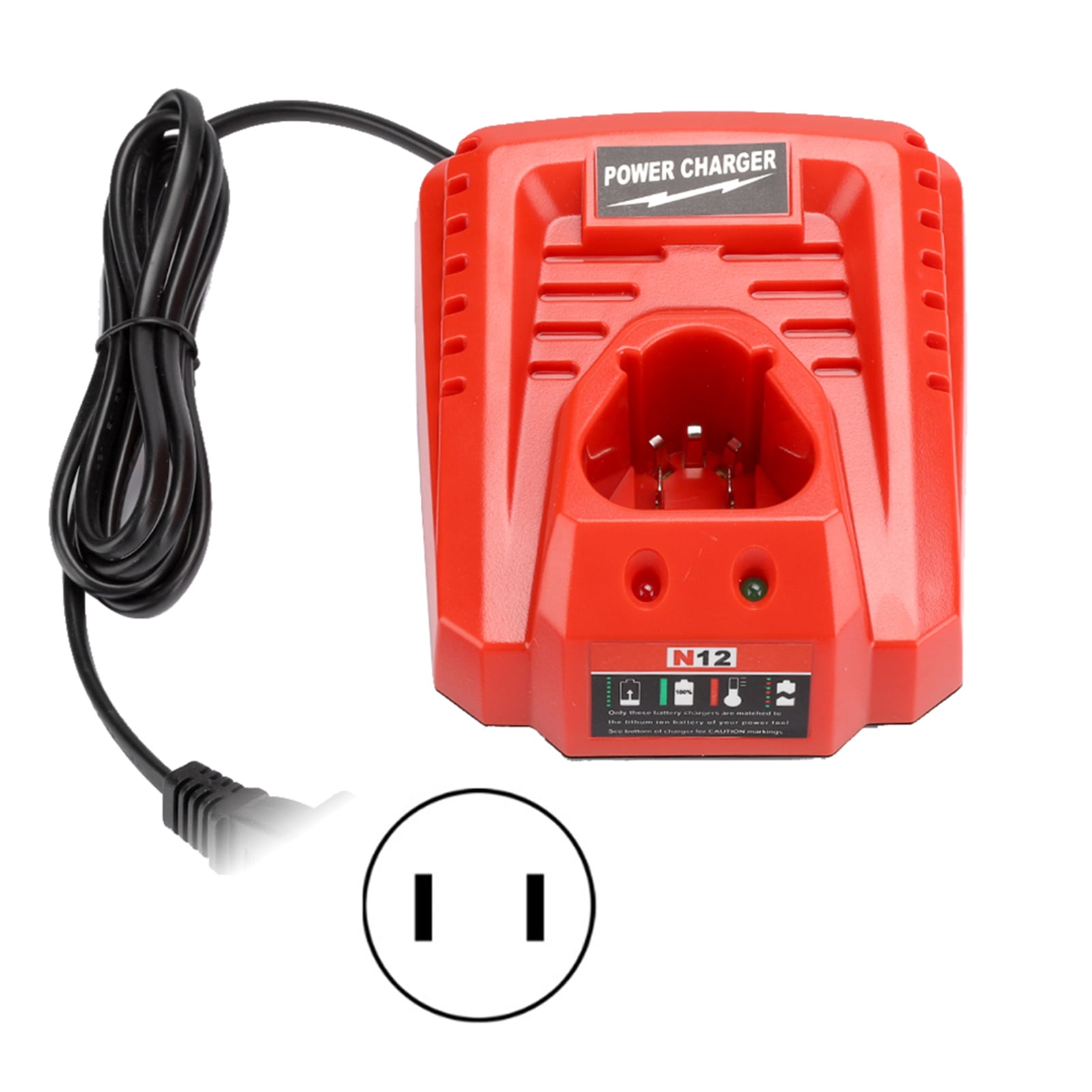 Lithium Battery Charger for Power Tools N12 Batte - Walmart.com