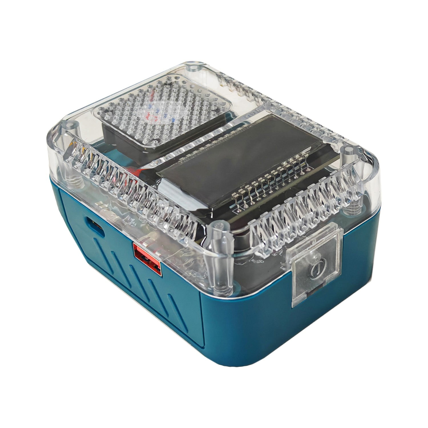 Lithium Battery Charging Adapter Converter with Charger Port Output ...