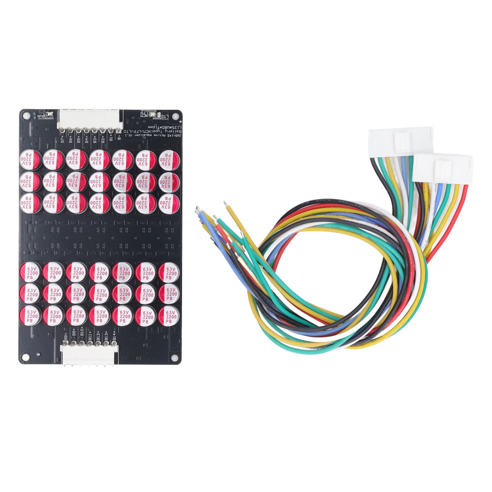 Lithium Battery Equalizer, 10-14S Lifepo4 Lipo Lto Active Energy Transfer Equalizer Capacitor ...