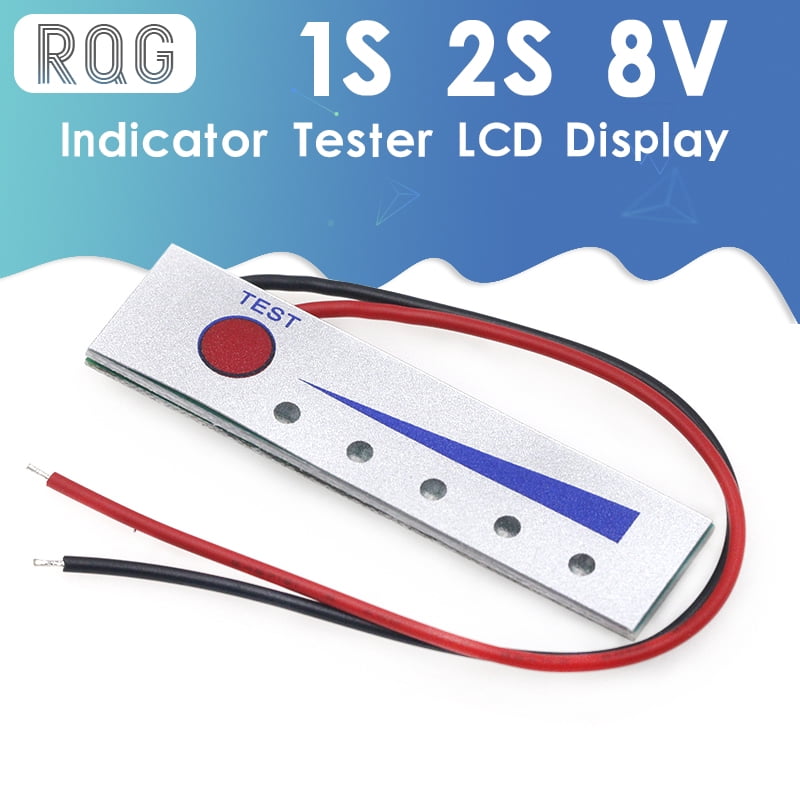 Lithium Battery Level 1S 2S 8V 3S 12V 4S 16V 5S 21V 6S 25V Indicator ...
