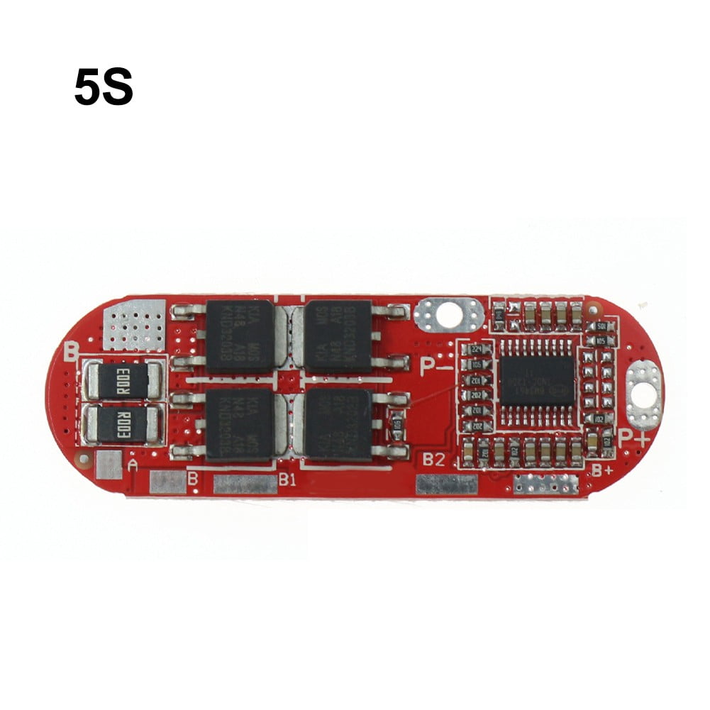 Lithium Battery Protection Circuit Board Module 5S 25A Charger ...