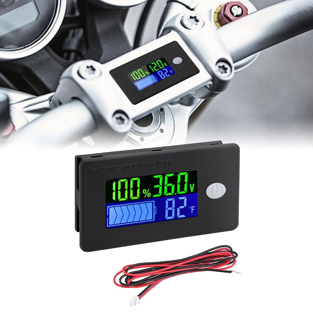 Lithium Car Battery Meter Car Battery Capacity Tester Battery Monitor ...