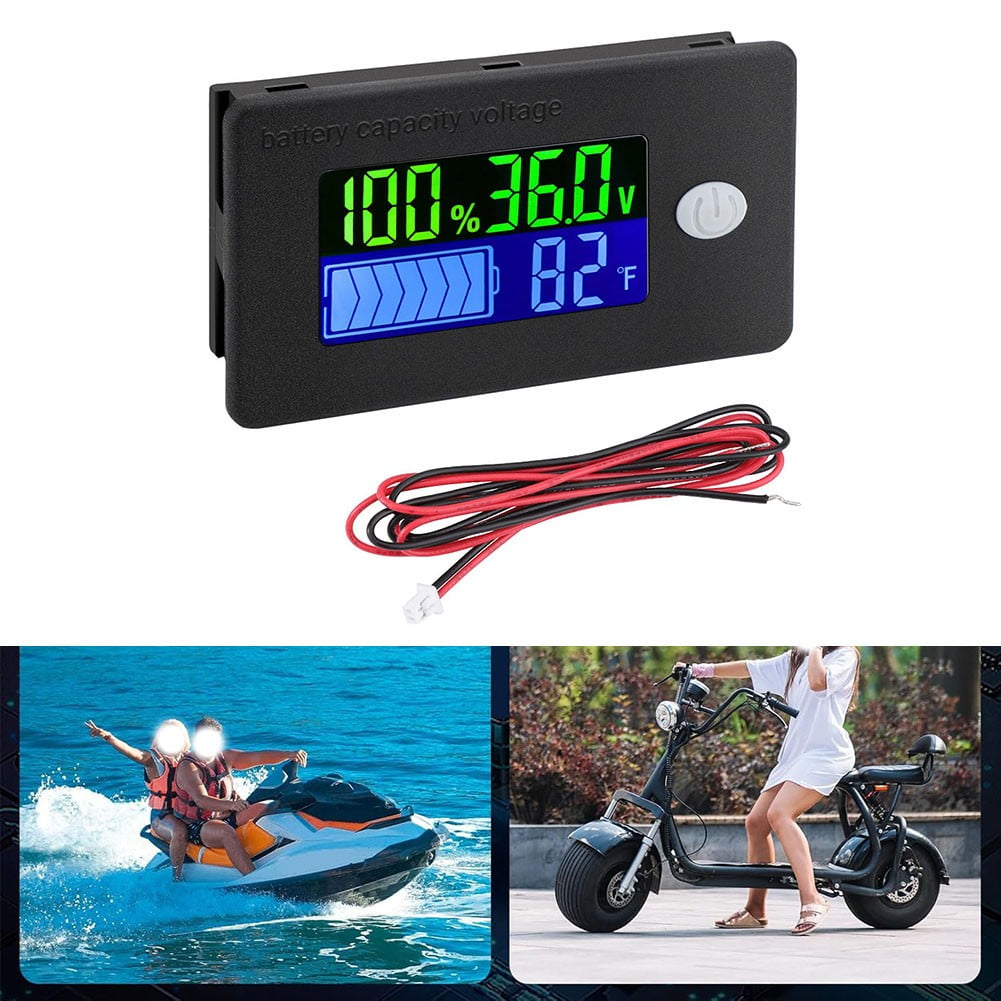 Lithium Car Battery Meter Car Battery Capacity Tester Battery Monitor ...