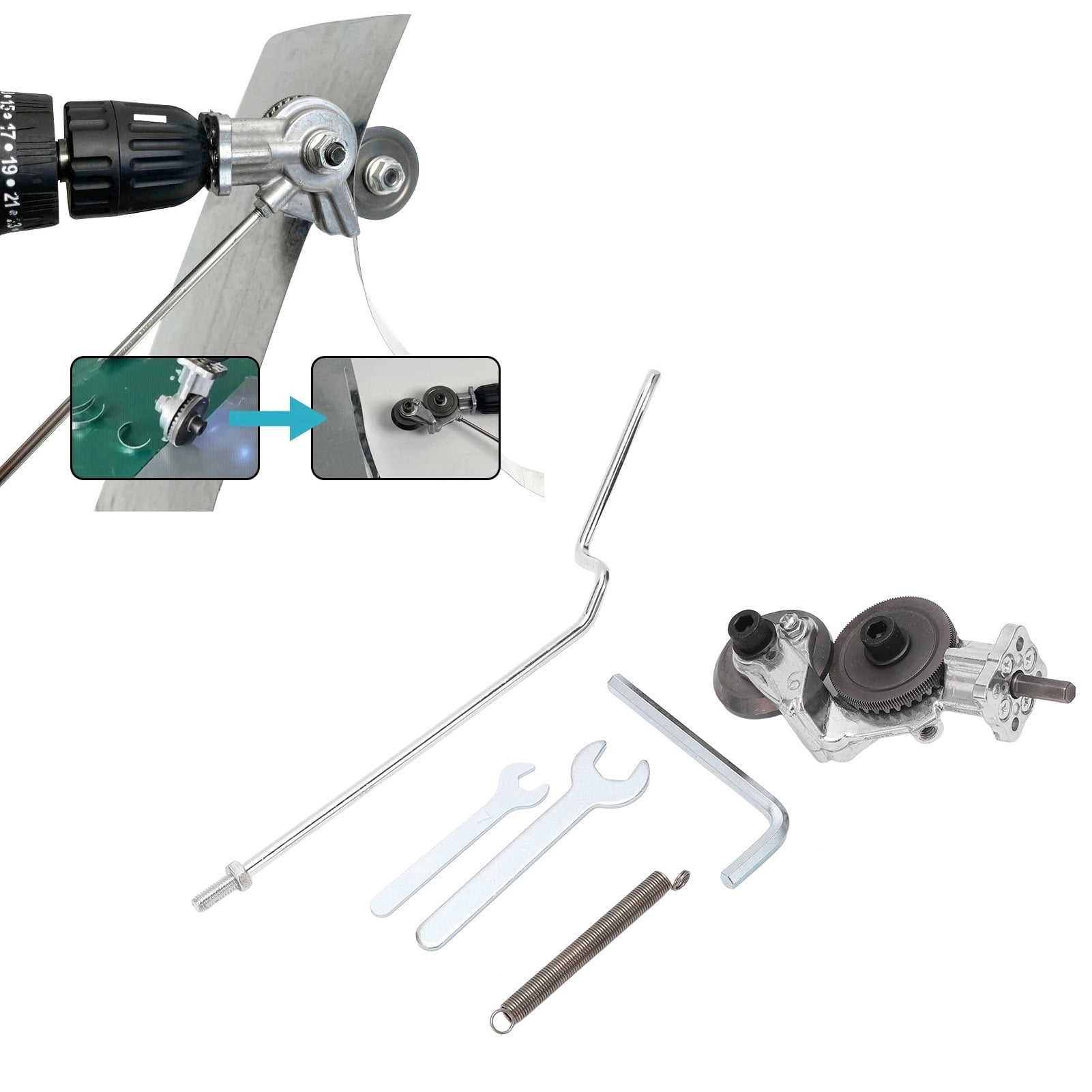 Lithium Electric Drill Cutter, Alloy Steel Plate Shears Adapter ...