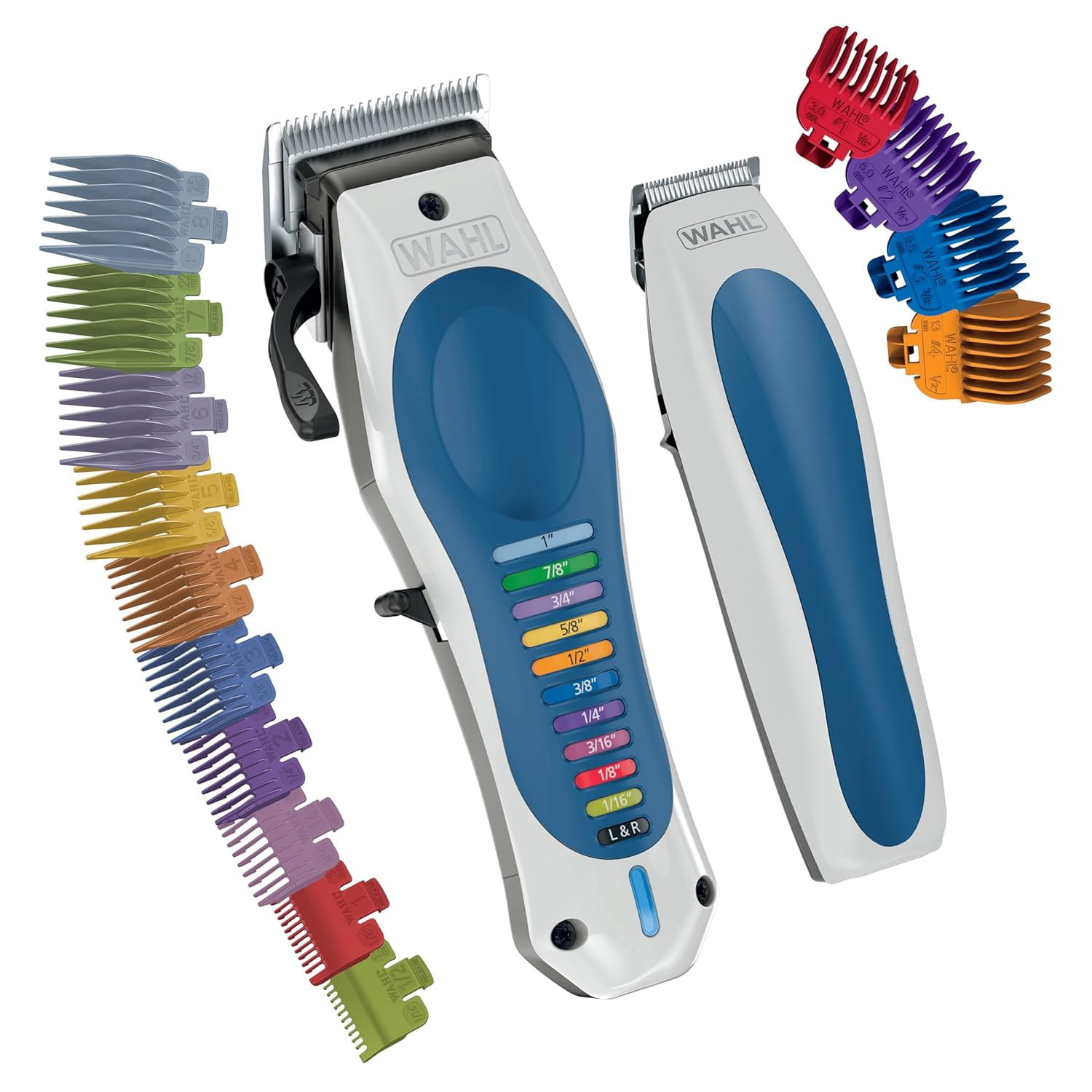 Lithium Ion Color Rechargeable Cordless Hair Clippers for Men with ...