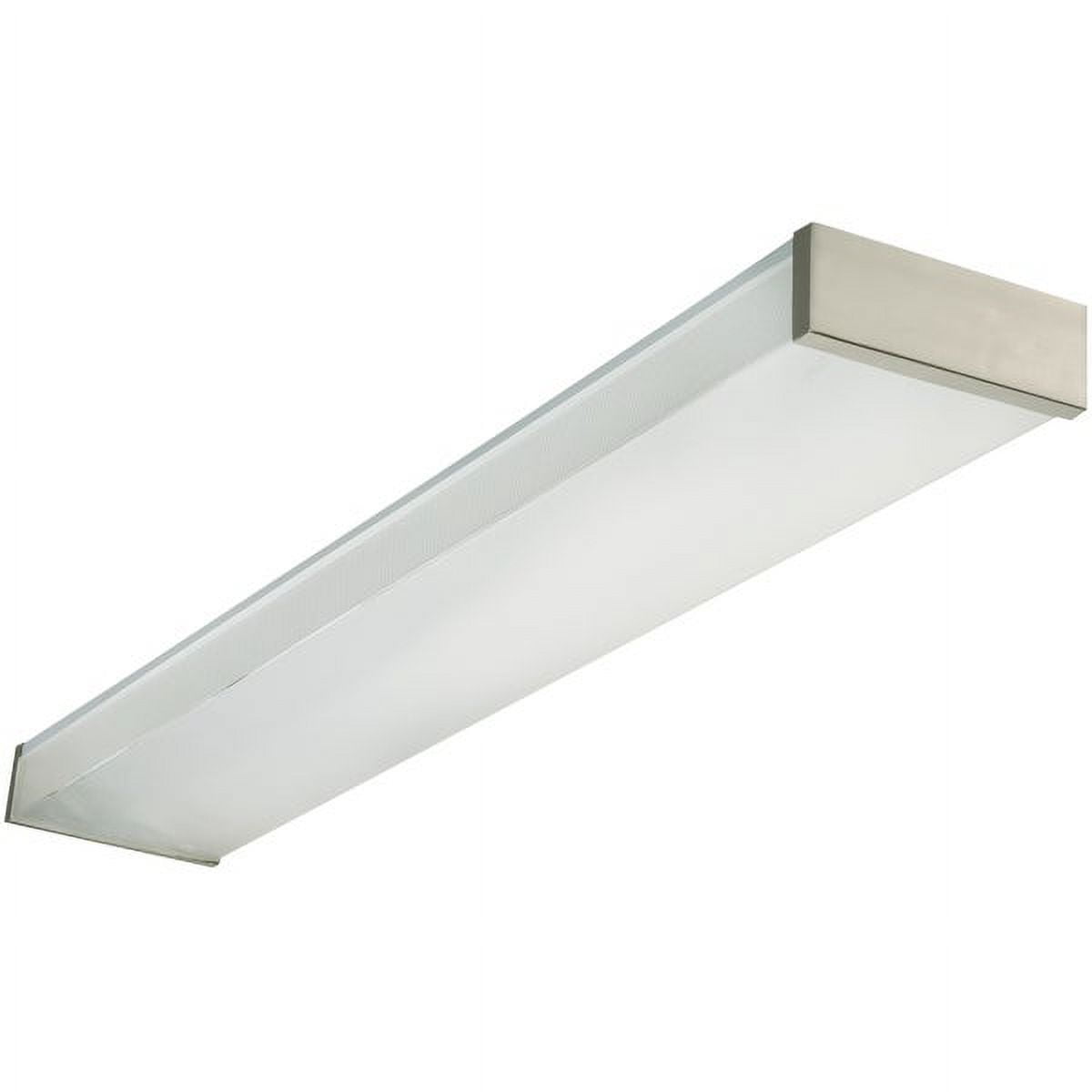 Lithonia 4 Ft. 2-Bulb Fluorescent Decorative Wraparound Light Fixture ...