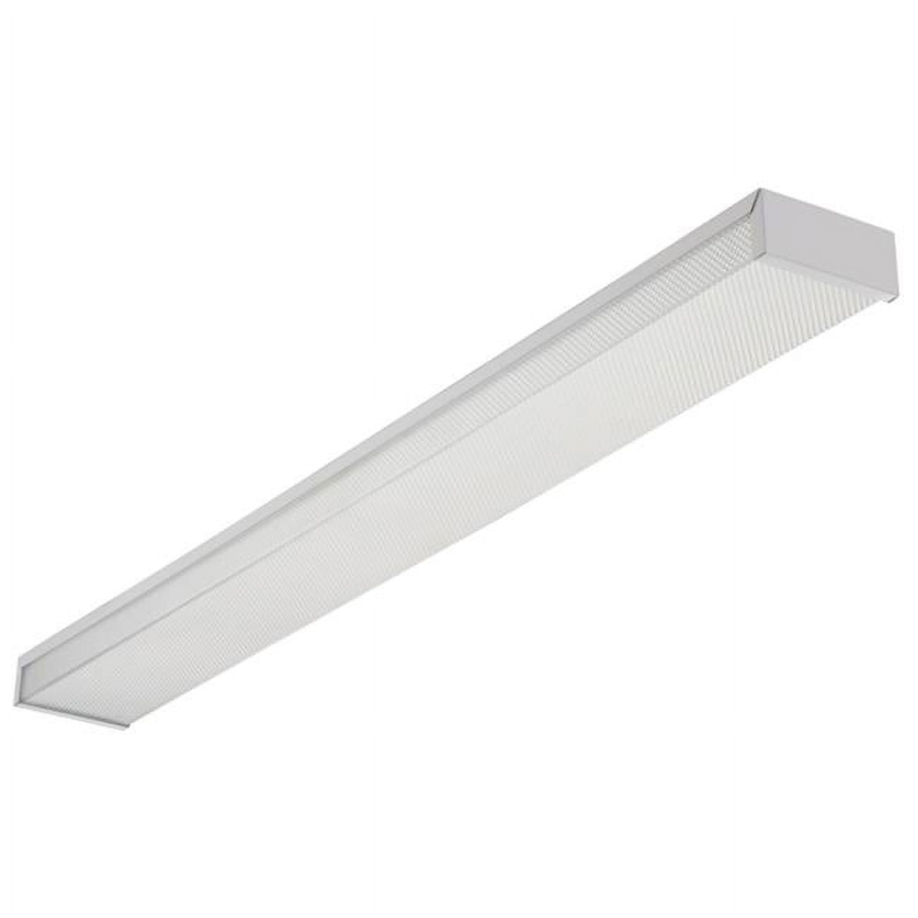 Lithonia Lighting 4 Linear Flat Overhead T8 Fixture, Bright 2 Bulb ...