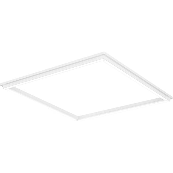 Lithonia Lighting Frame 2x2 LED Lay-in Ceiling Light, 2 ft. x 2 ft ...