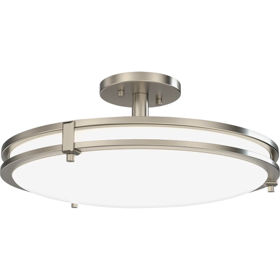 Lithonia Lighting Juno Saturn Flush Mount Ceiling Light Fixture - Pack ...