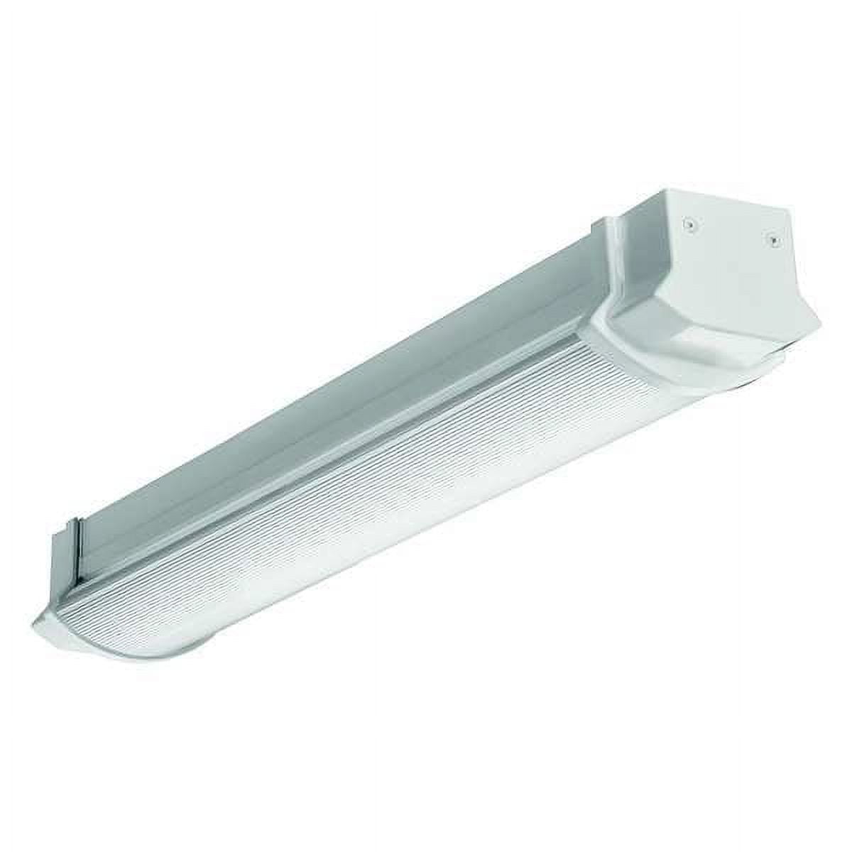 Lithonia Lighting LED Surface Fixture,2 ft L,1249 lm,12.2W WL2 12L EZ1 ...
