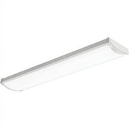 Columbia Lighting LED Wraparound Fixture,4 ft L,4477 lm LAW4-40LW-EDU ...