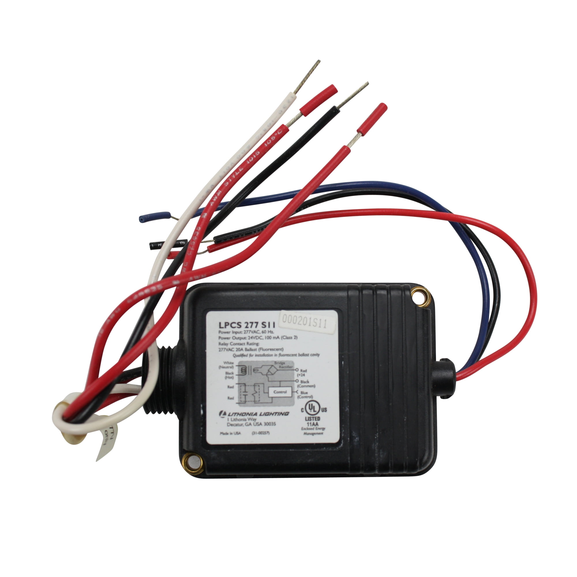 Lithonia Lighting Lpcs 277 S11 277Vac 24Vdc 20Amp Power Control Station ...