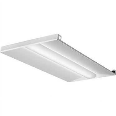Lithonia Lighting Recessed Troffer,4 ft L,4979 lm,38.5W 2FSL4 48L EZ1 ...