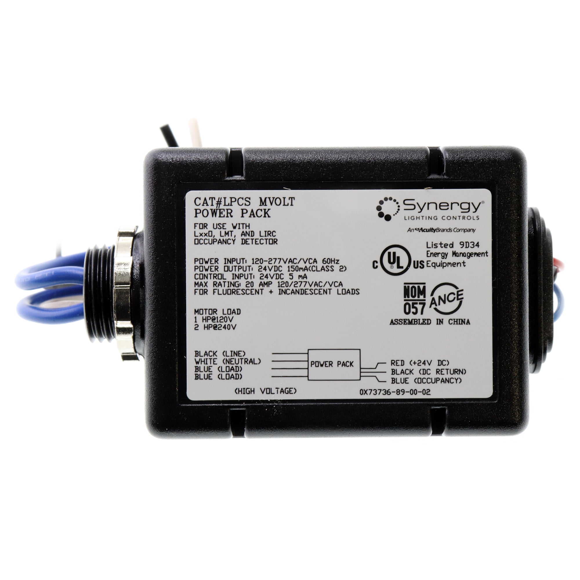 Lithonia Lighting Synergy Controls LPCS MVOLT M10 Power Pack Occupancy ...