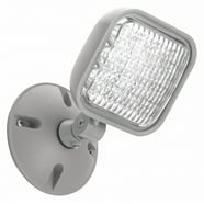 Lithonia Lighting Ext Sgn,Alumnm,Blck,11 3/4in,3W LQC 1 R EL N ...