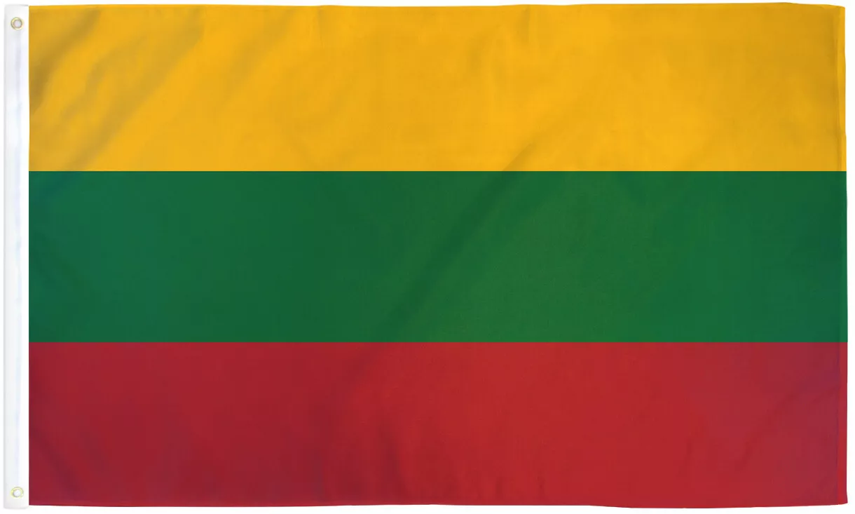 Lithuania Flag 3X5Ft House Flag Lithuanian Flag - Walmart.com