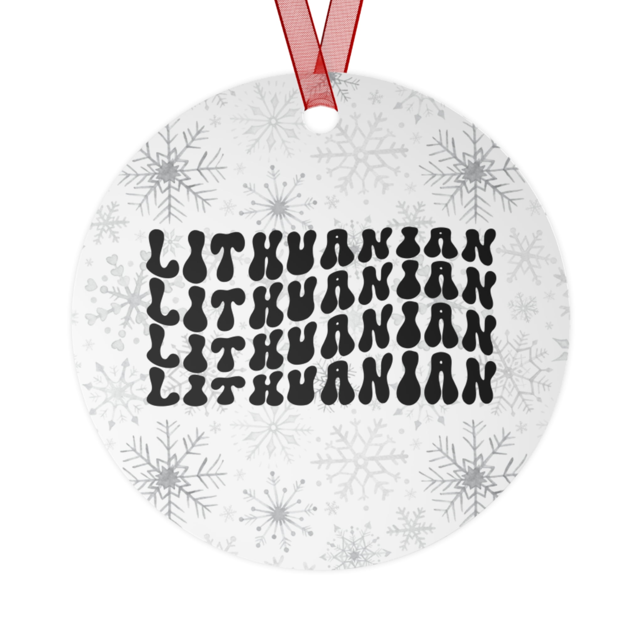 Lithuanian Lithuania Mom Dad Friend Gifts Ornament Christmas Home Decor ...