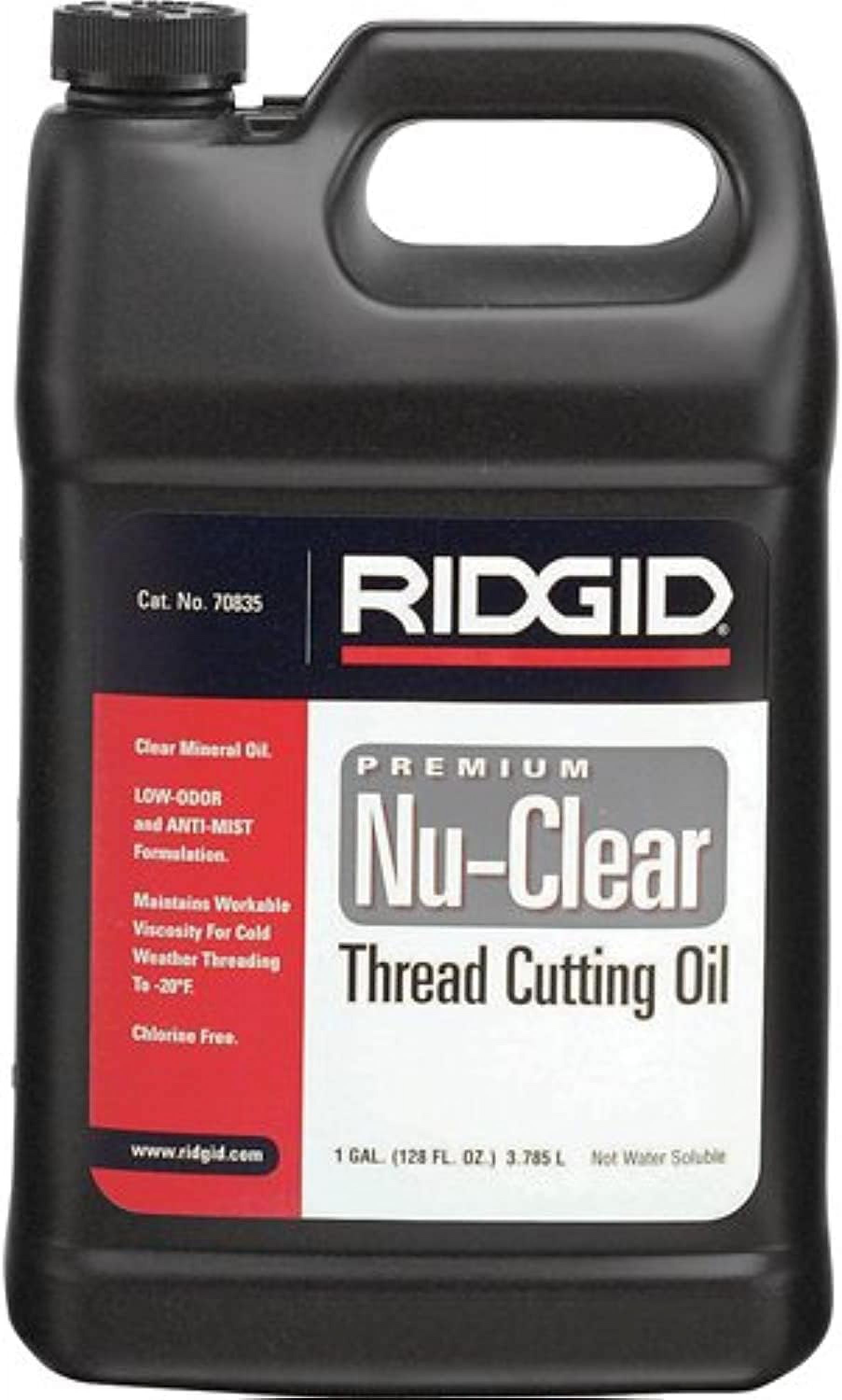 Litian 70835 Nu-Clear Thread Cutting Oil, 1 Gal, Halogen, PCB and ...