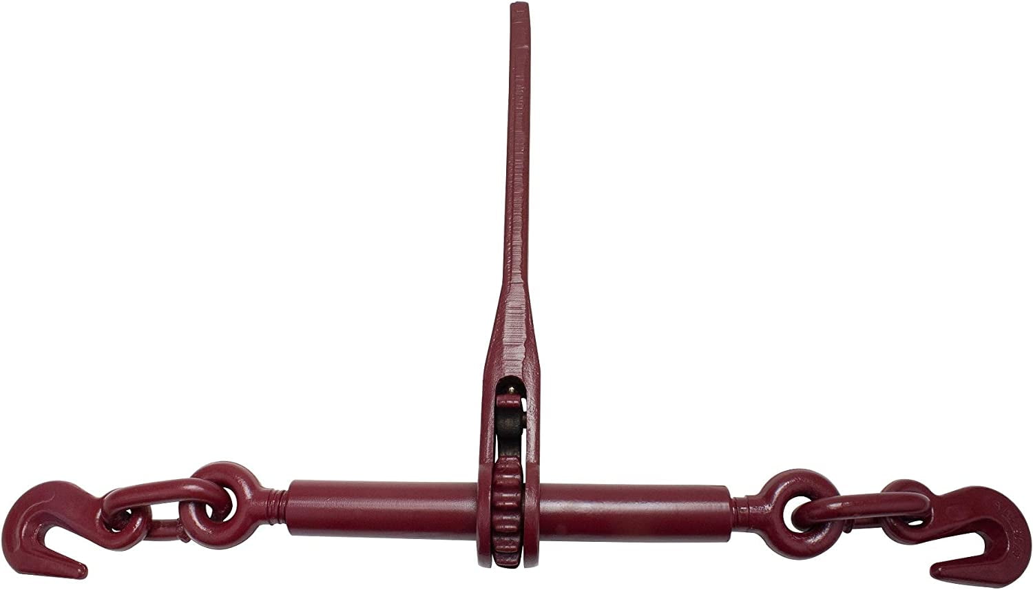 Litian Products 5/16"-3/8" Heavy Duty Ratchet Load Binder w/Grab Hooks 5,400 Lbs Working Load ...