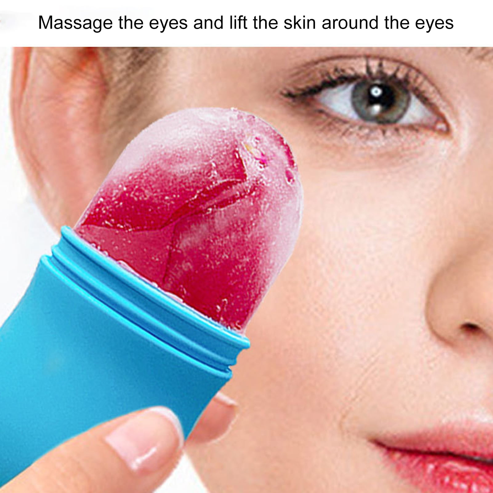 Litie Face Ice Roller,Upgrated Portable Silicone Ice Eye Roller Massage ...